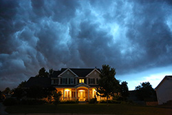 Stay safe indoors during a lightning storm